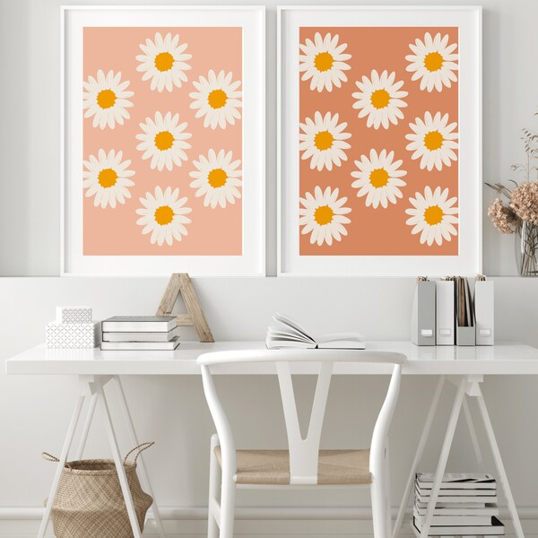 Daisy Wall Art - Etsy