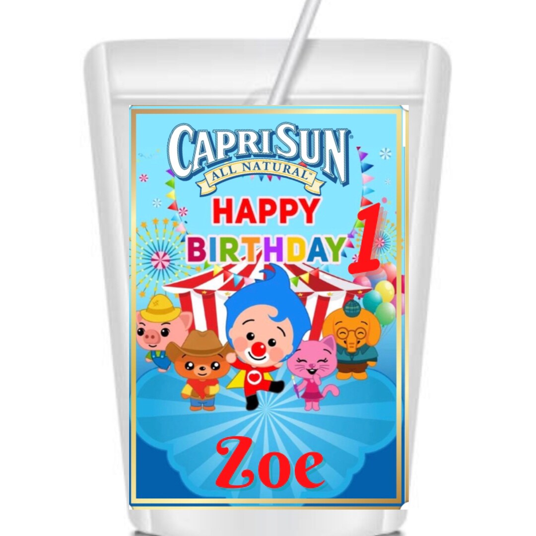 Customizable Plim Plim Capri Sun Labels Digital File Template Instant ... Customizable Plim Plim Capri Sun Labels Digital File Template Instant ...