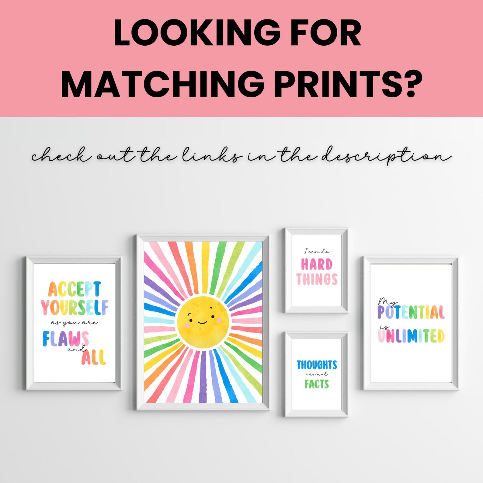 All Feelings Are Welcome Here - Therapy Office Wall Decor, Nursery ...