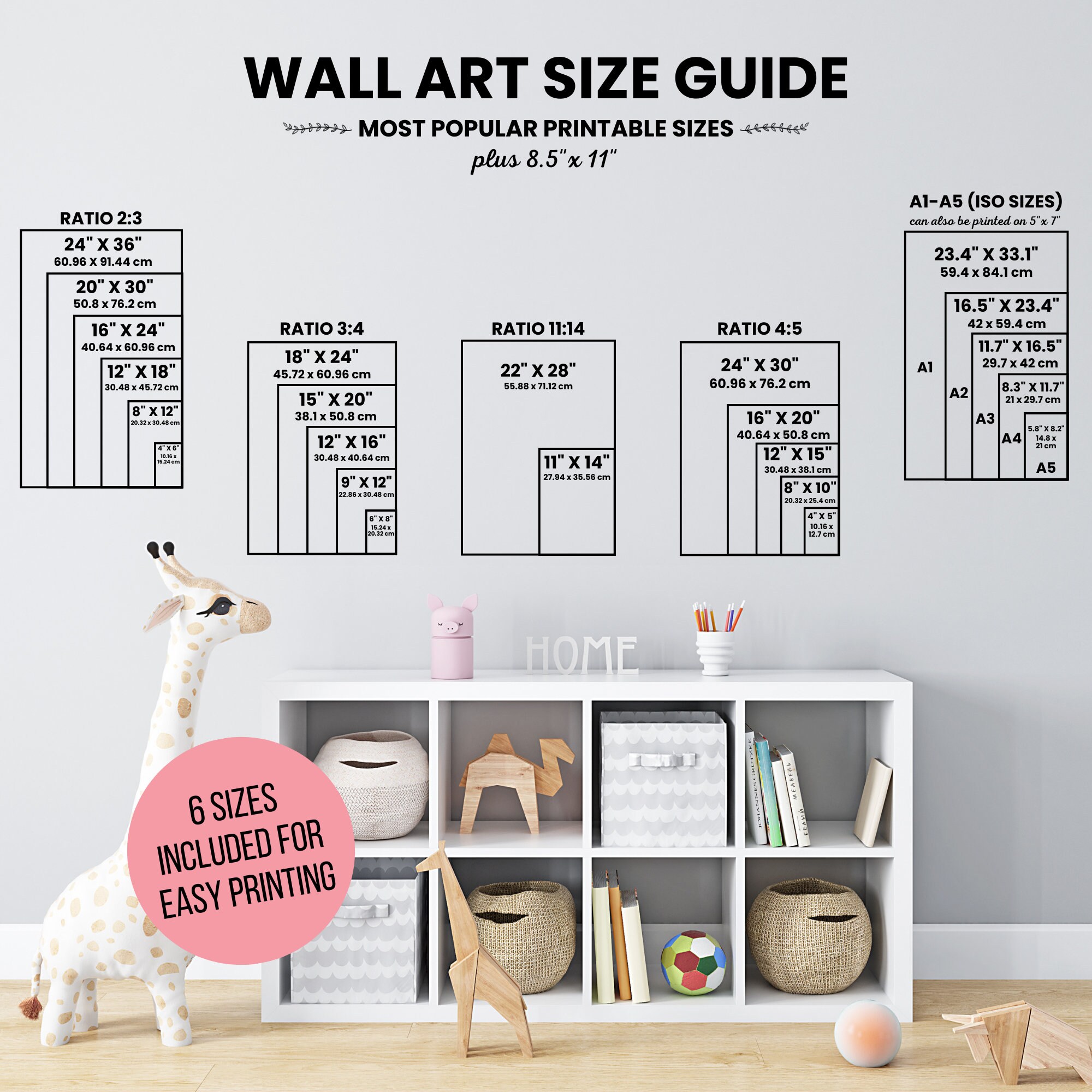 Set of 4 Watercolor Alphabet Posters, Homeschool Prints, Educational ...