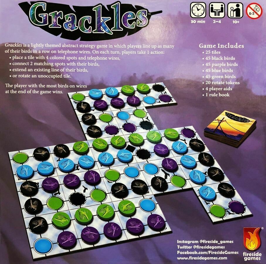 Grackles Board Game - Etsy