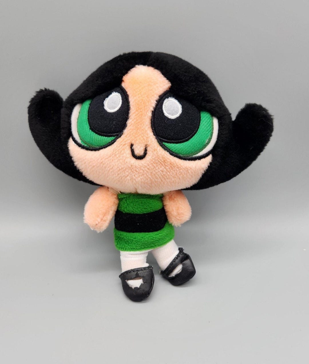 Vintage Powerpuff Girls Buttercup Plush Doll 7" Cartoon Network HTF ...