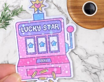 Lucky Star Stickers - Etsy