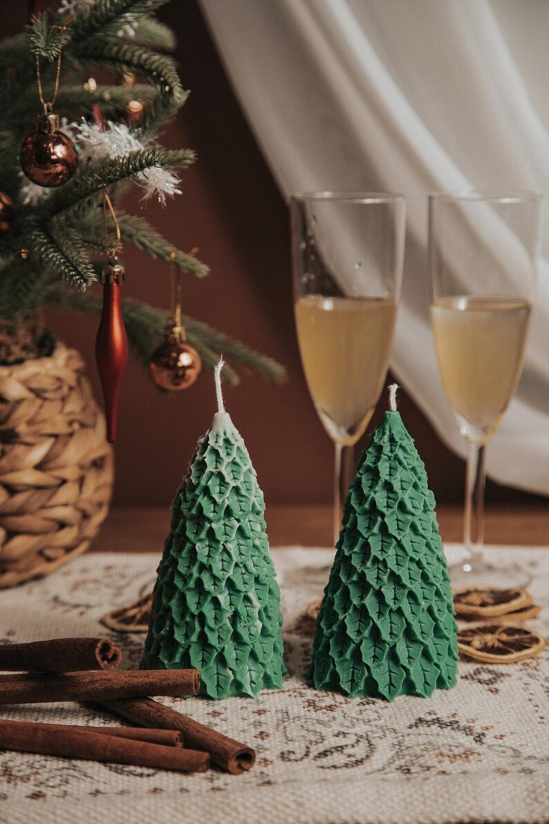 Christmas Tree Candle Collection | Hand-poured Soy Wax | Luxury Holiday ...