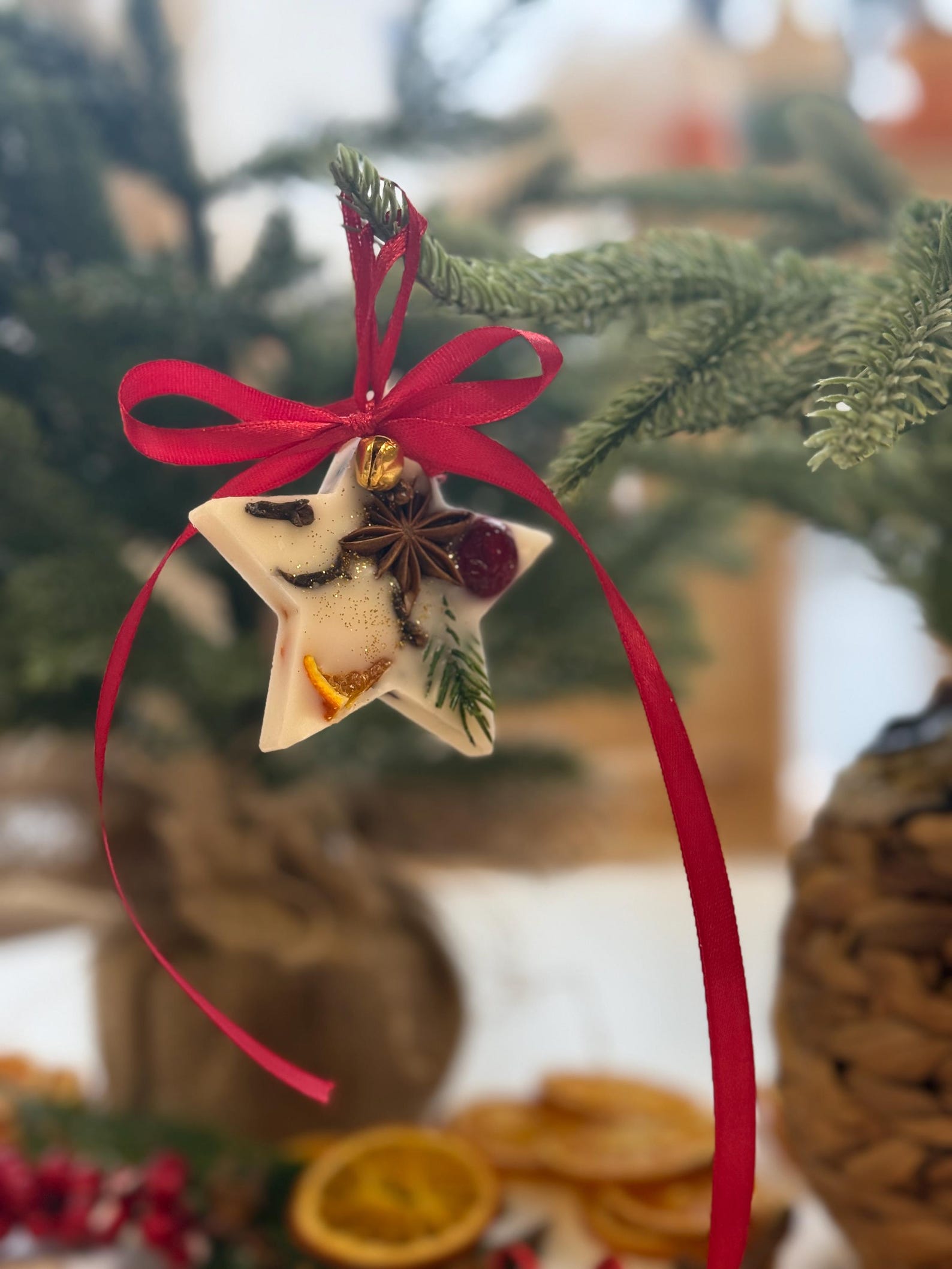 Christmas Scented Tree Decorations – Handmade Soy Wax Ornaments ...