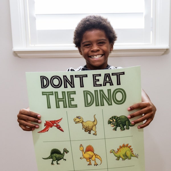 Dinosaur Game - Etsy