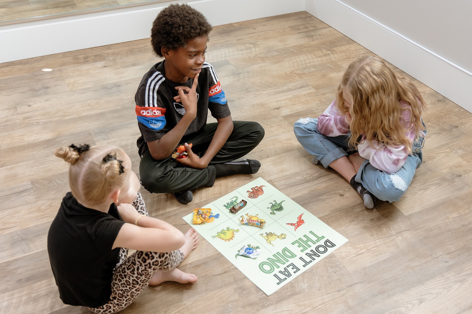 Dinosaur Birthday Party Game - Don't Eat the Dino! Party Game Board for ...