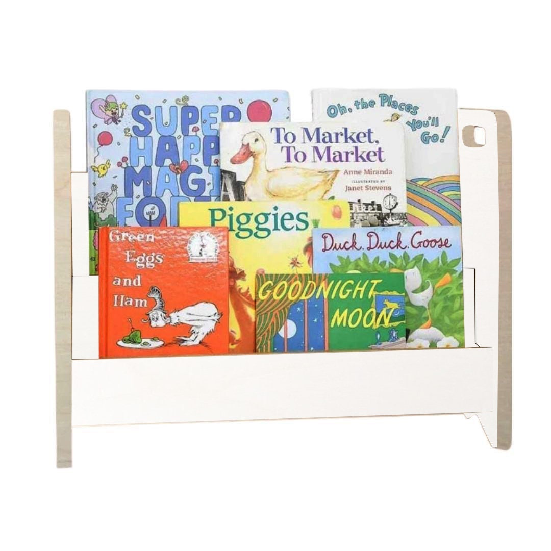 Montessori Bookcase for Children Comic Book Toy Shelf for - Etsy