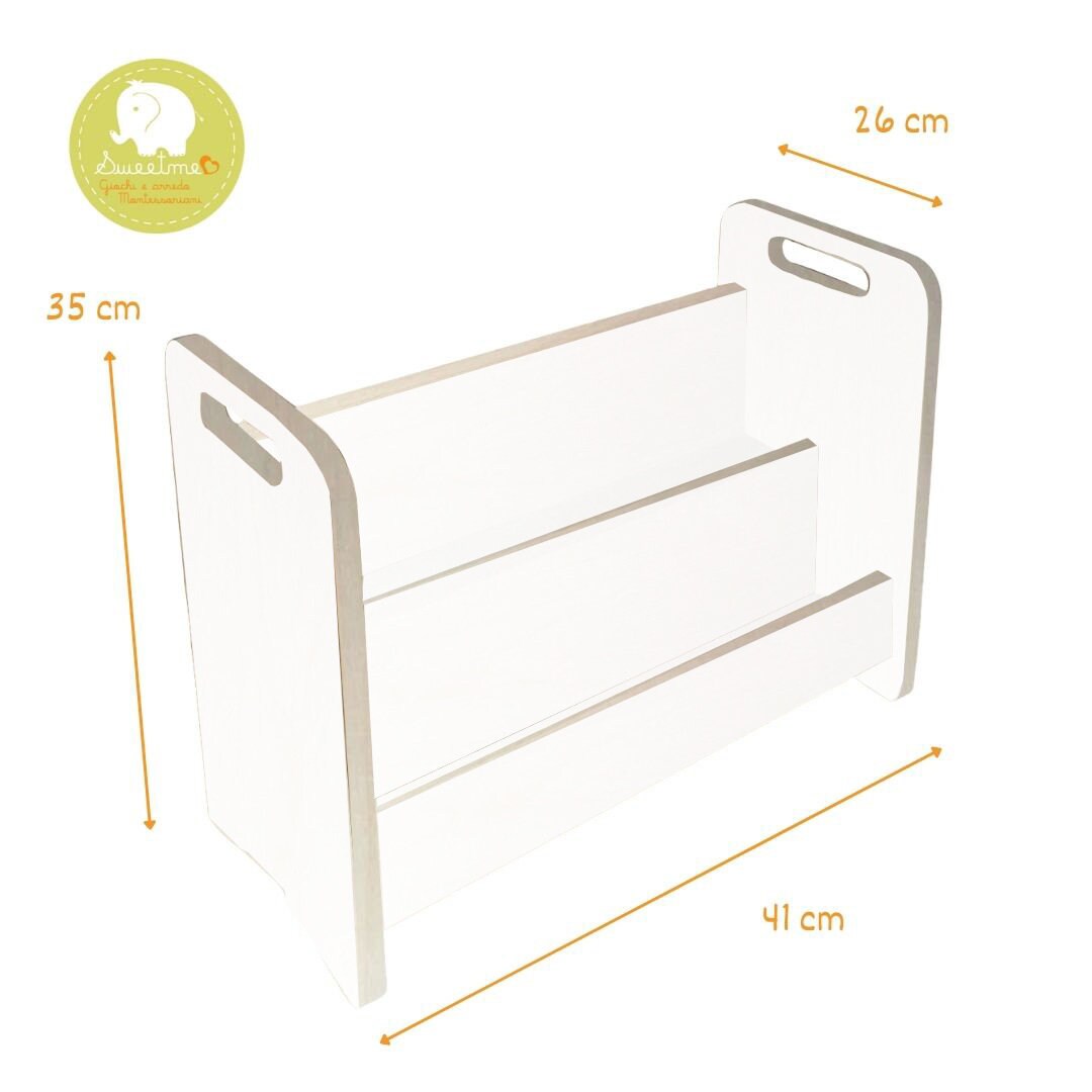 Montessori Bookcase for Children Comic Book Toy Shelf for - Etsy