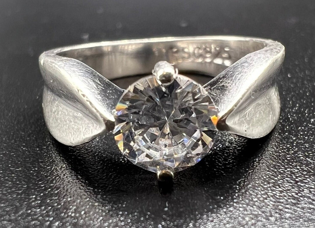 Vintage Sterling Silver Designer RSC Ring | 925 Sterling Silver ...