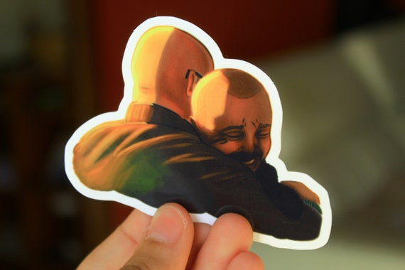 Walter White And Jesse Pinkman Hug