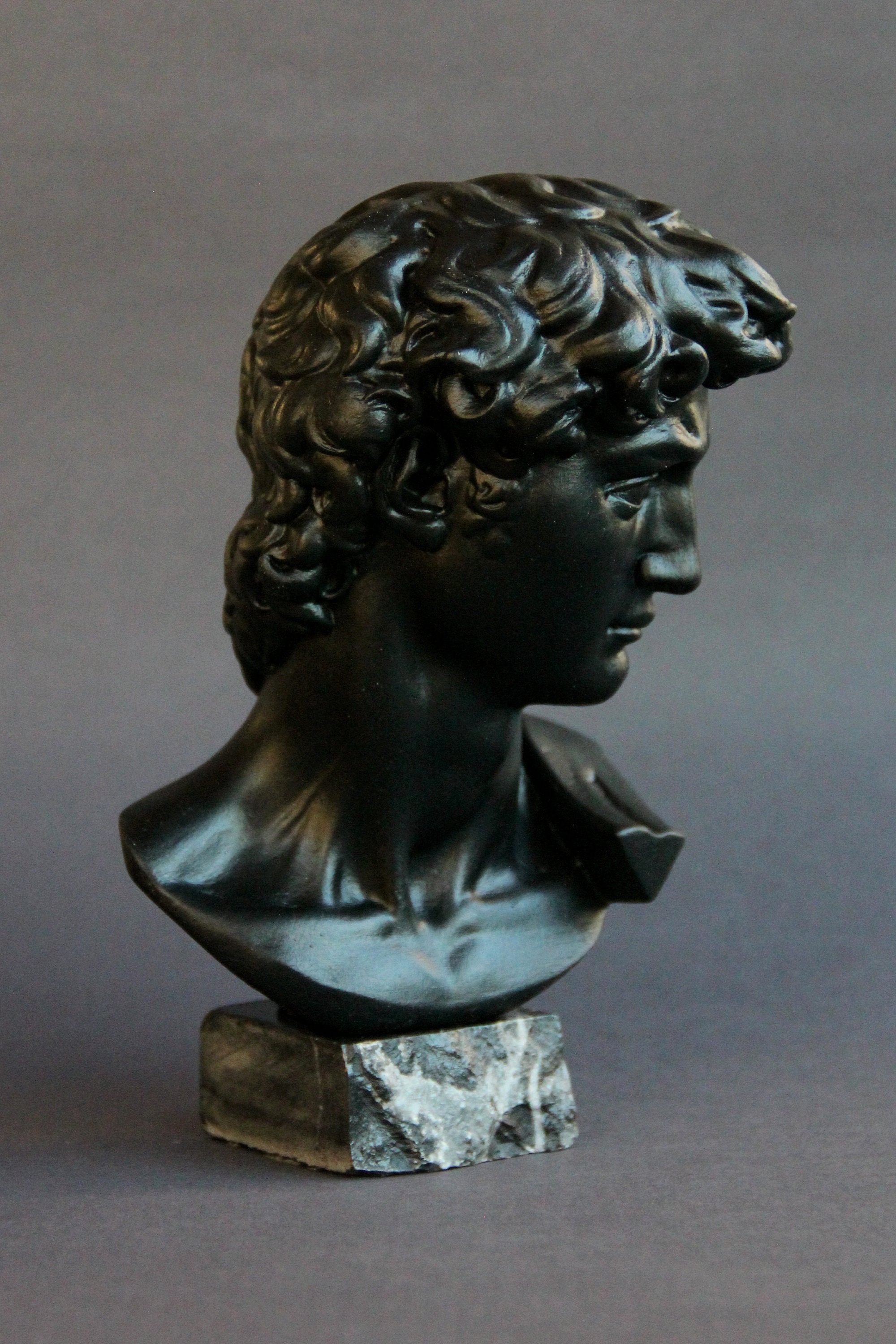 David Bust, Modern Sculpture, Pop Art Sculpture Ancient Statues, Popart ...