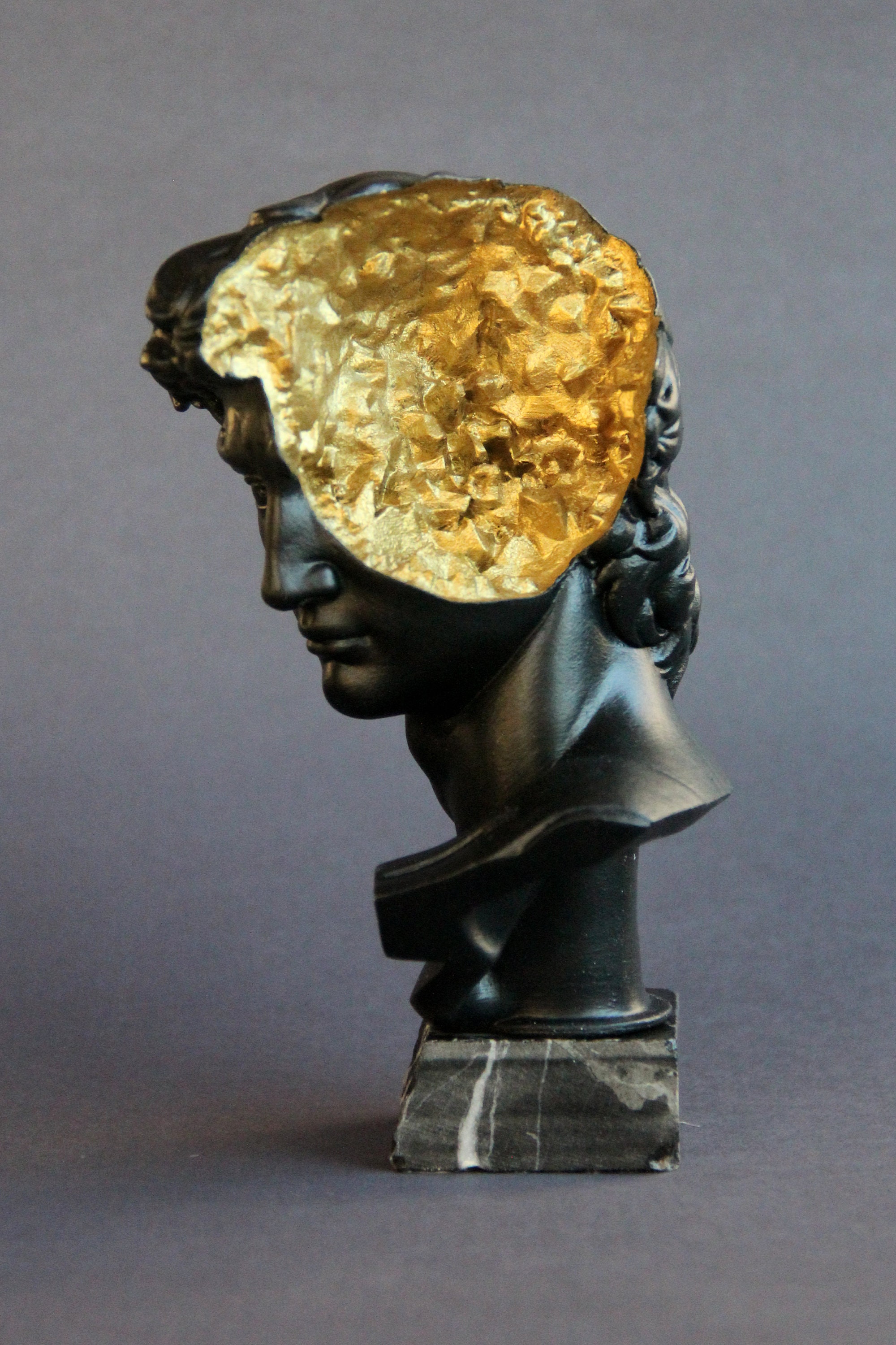 David Bust, Modern Sculpture, Pop Art Sculpture Ancient Statues, Popart ...