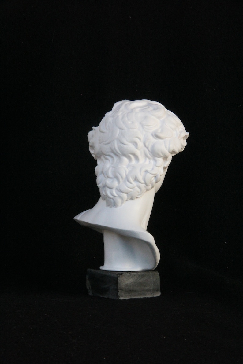 David Bust by Michelangelo, 38 Cm, Michaelangelo Bust, Greek Statue ...
