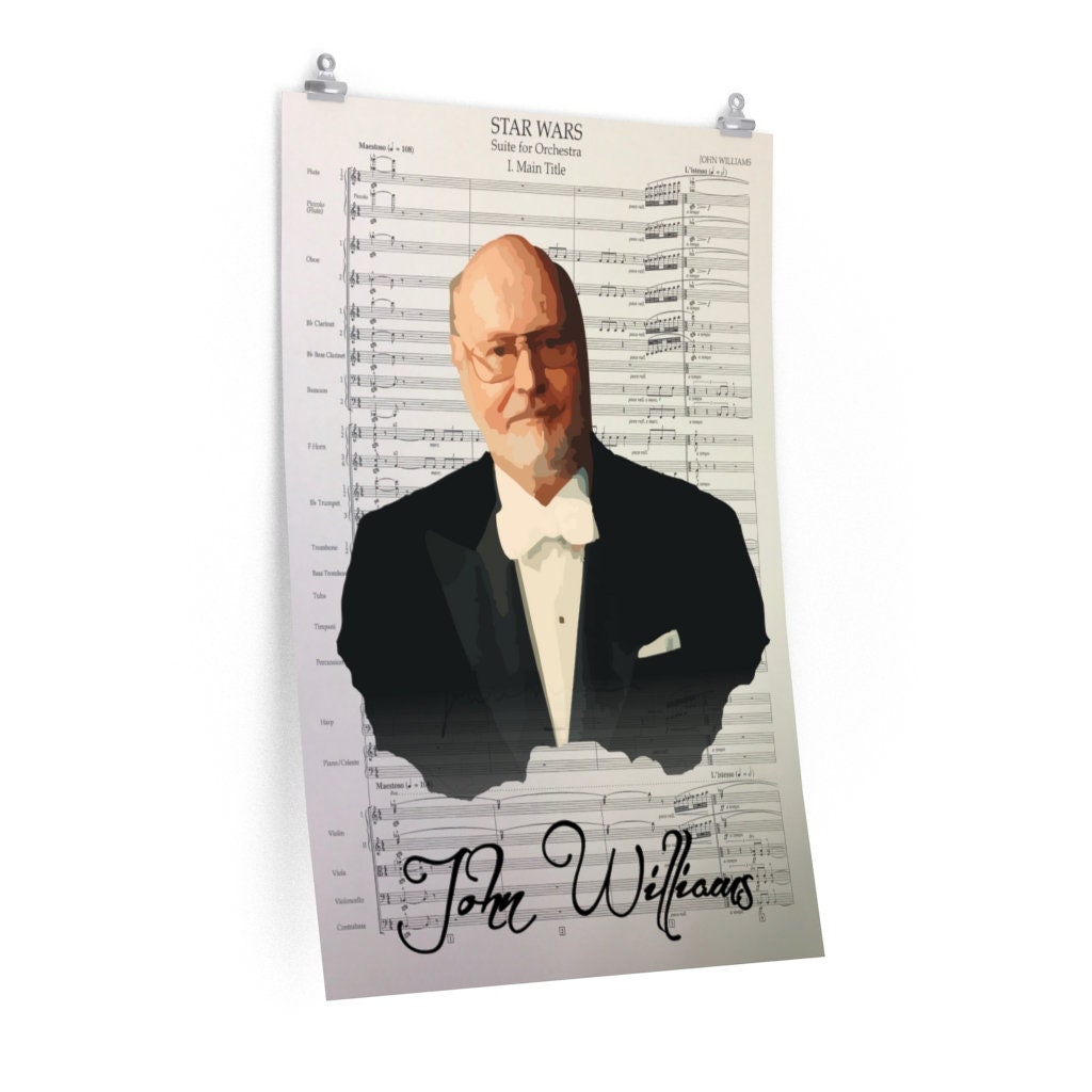 John Williams Poster - Etsy