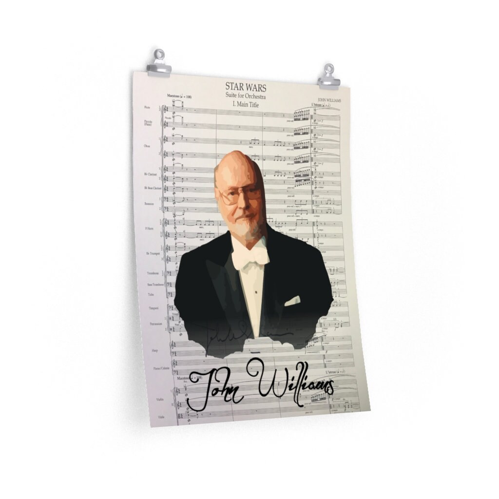John Williams Poster - Etsy