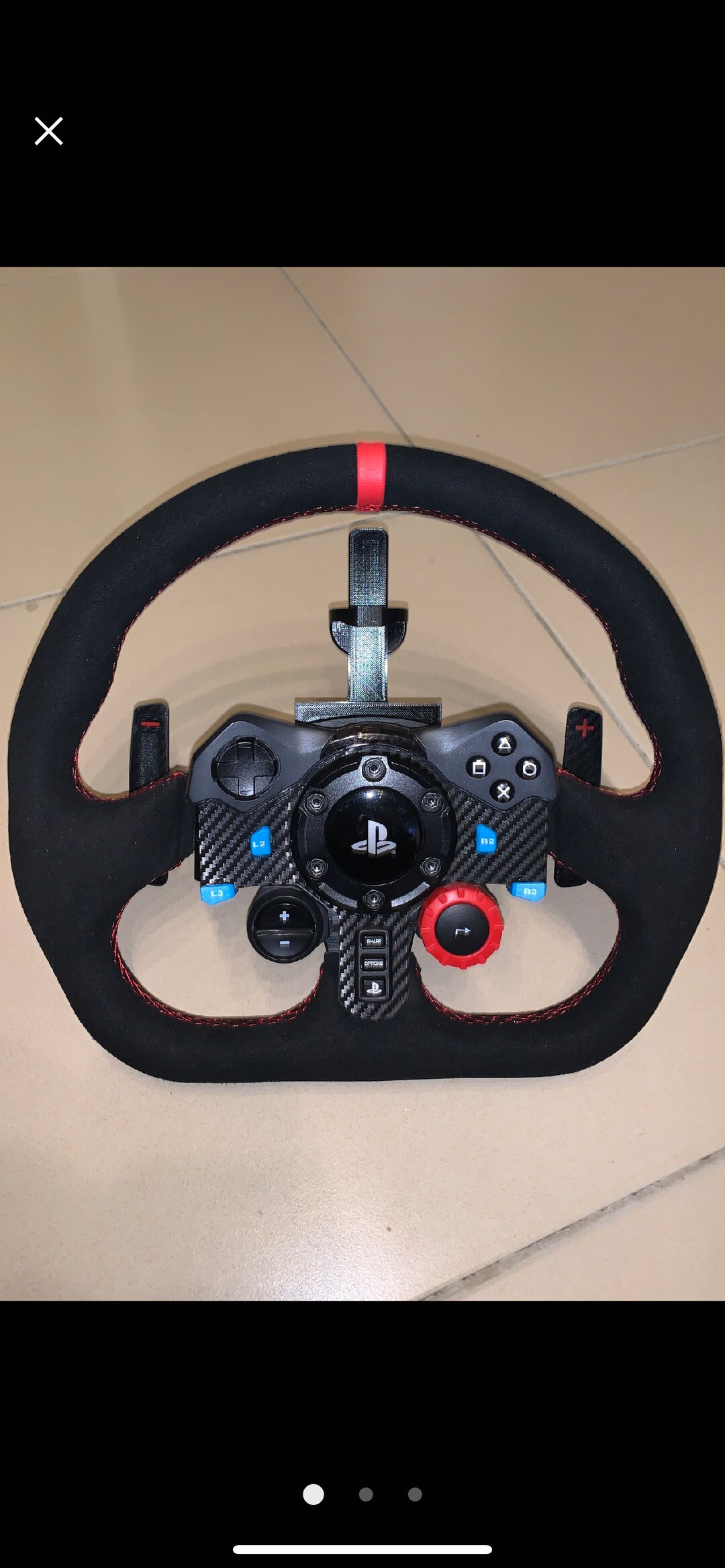 Logitech G29 G920 G923 D Shape Steering Wheel Upgrade Mod new Version ...