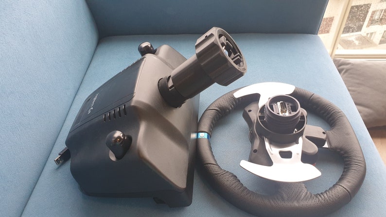 Logitech G29 G25 G27 G920 G923 Wheel Rod Extender and Quick Release Kit ...