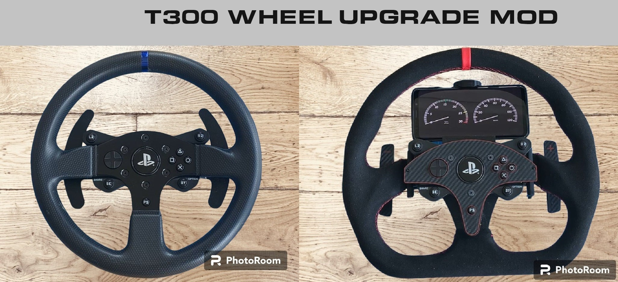 Thrustmaster T300 / Tx Racing D_shape Wheel Upgrade Mod - Etsy