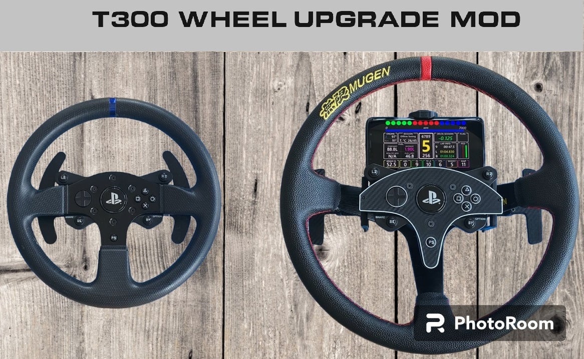 Thrustmaster T300 / Txracing Deep Dish Wheel Upgrade Mod - Etsy