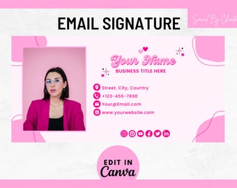 Retro Email Signature - Etsy