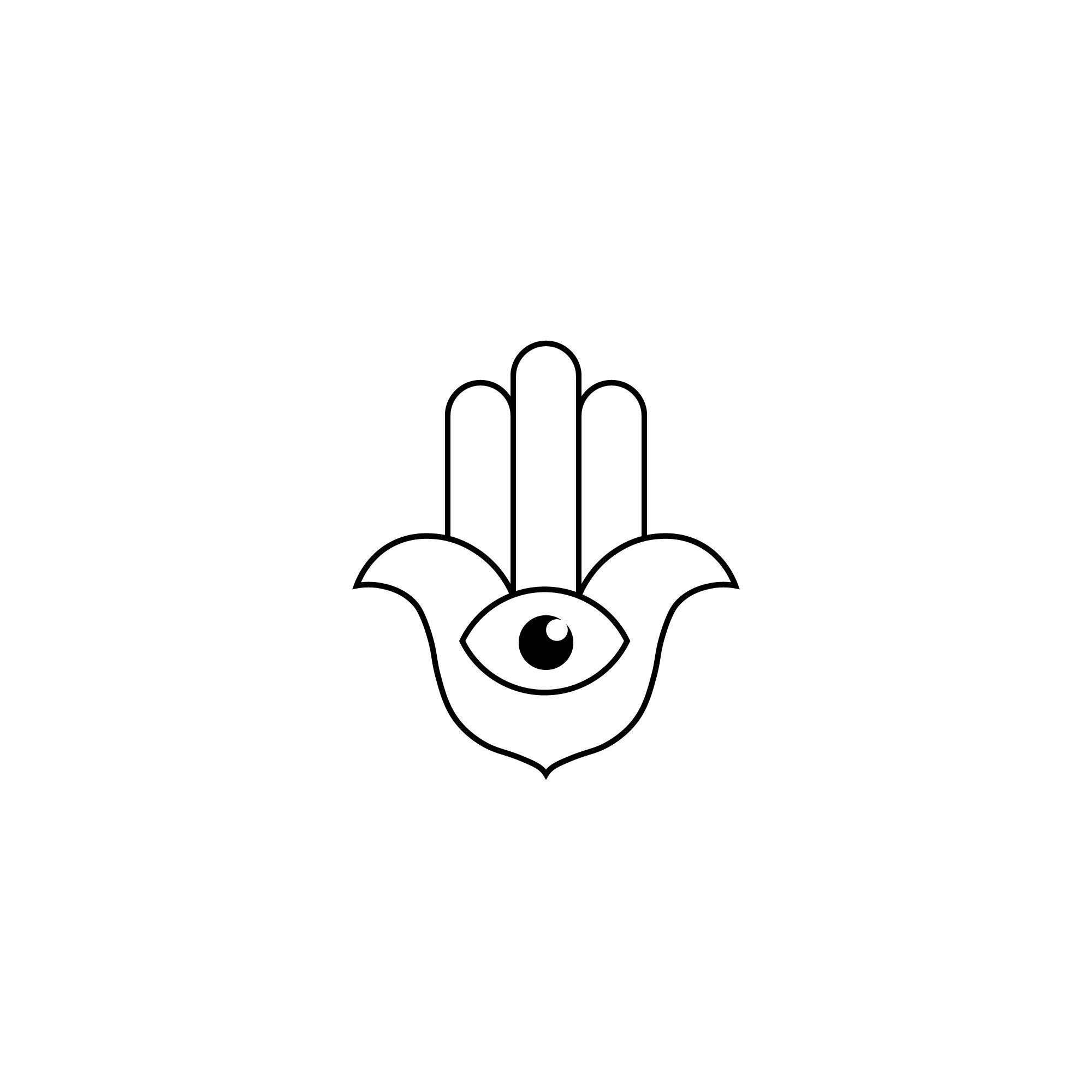 Hamsa Hand Drawing SVG PNG PDF Graphic Design Vector Kids Do It ...