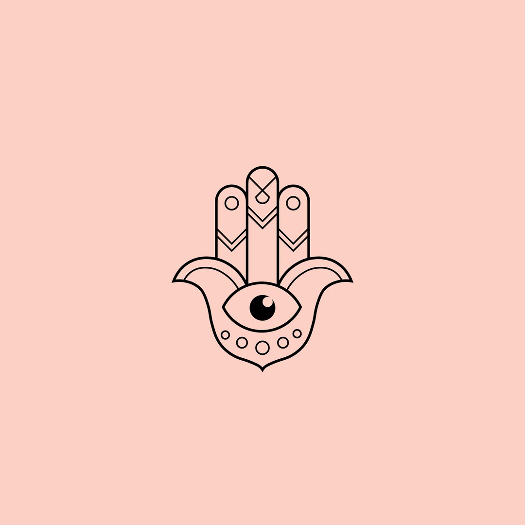 Hamsa Hand Drawing - SVG - PNG - PDF - Graphic Design - Vector - Kids ...
