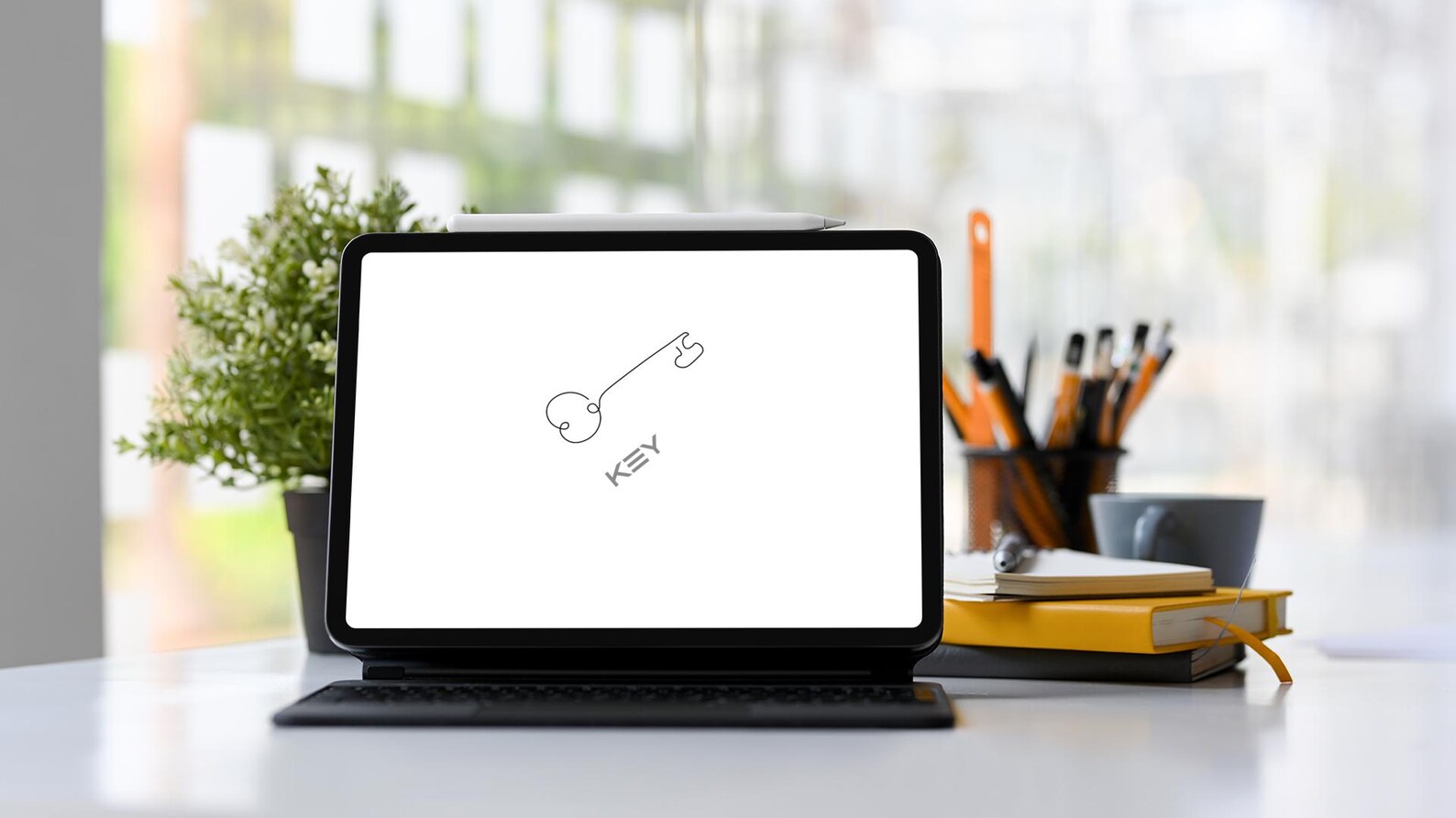 Single Line Key Drawing: Minimalist Tattoo Design (SVG, PNG, PDF) - Etsy