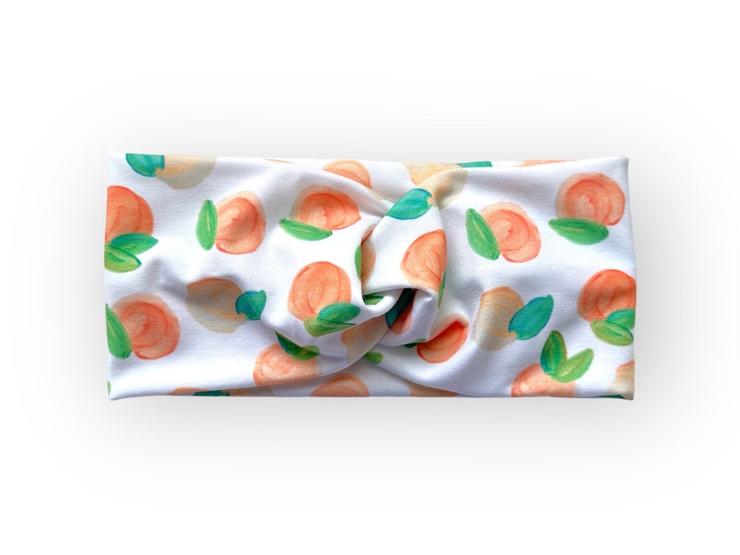 Just Peachy Headband | Peaches Headband | Yoga Headband | Stretch ...