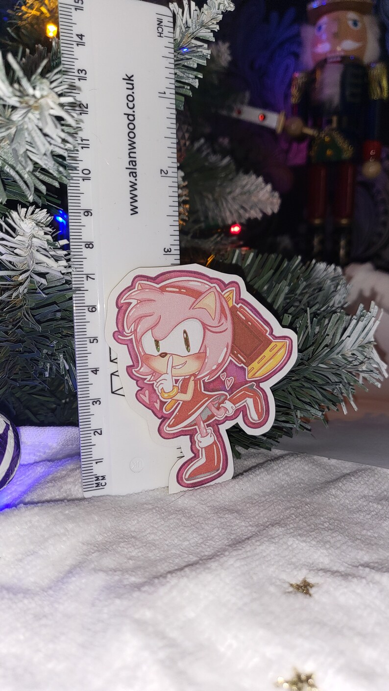 Sonic, Tails, Knuckles, Amy, Shadow Chibi Stickers - Etsy