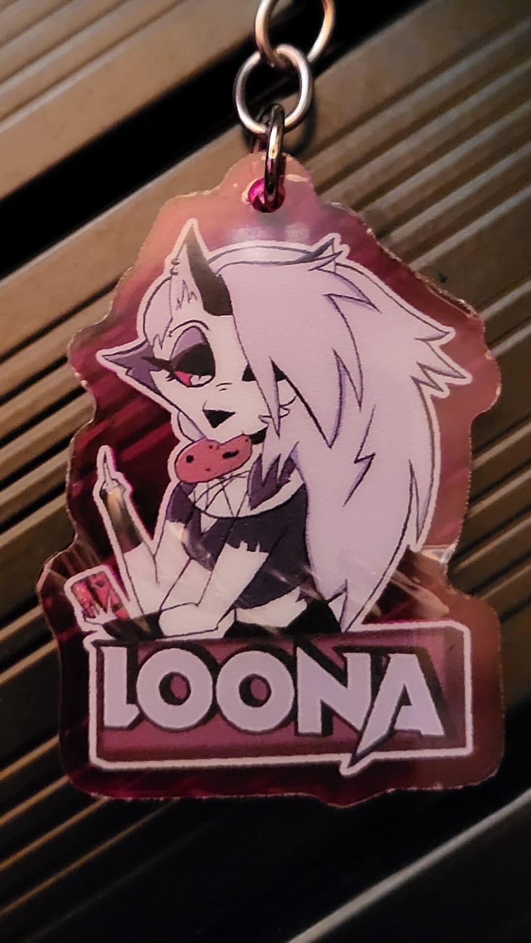 Helluva Boss Loona Acrylic Keychain 2.5" - Etsy