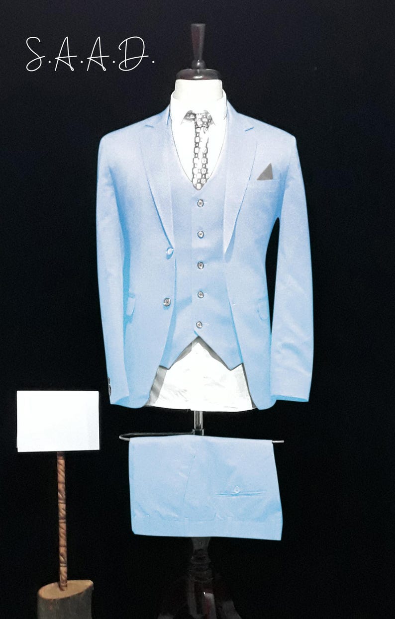 Man Rust Wedding Suit Party Wear Groom Wear Wedding Suit 3 Piece Orange T For Men Elegant One