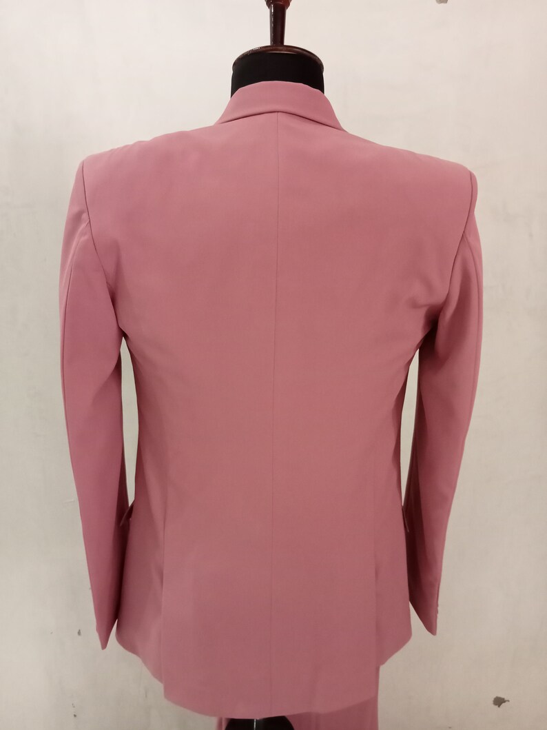 Men's Candy Pink Suit, Men's Suit, Party Wear, Prom Suit, Wedding Suit ...