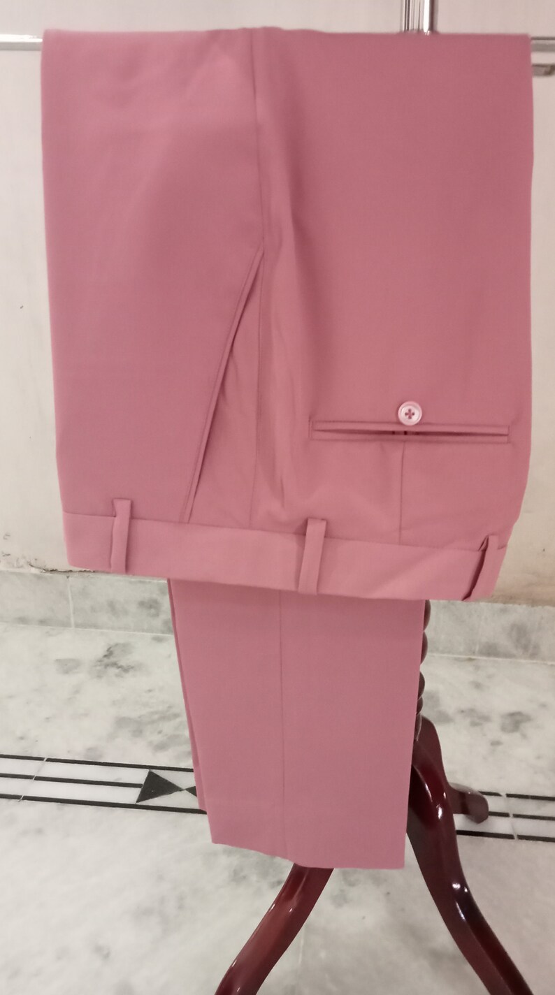 Men's Candy Pink Suit, Men's Suit, Party Wear, Prom Suit, Wedding Suit ...