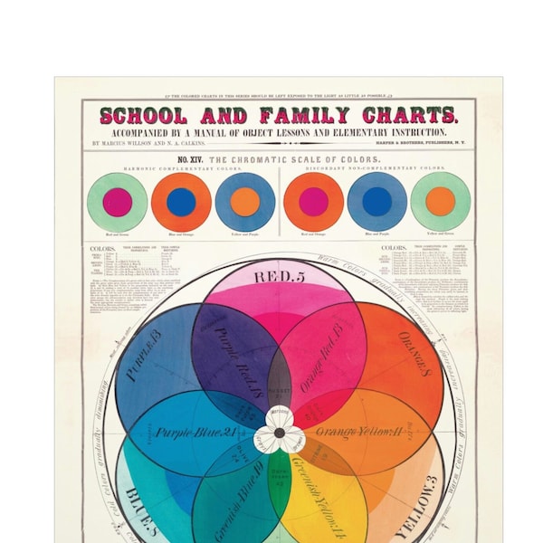 Color Wheel Print - Etsy