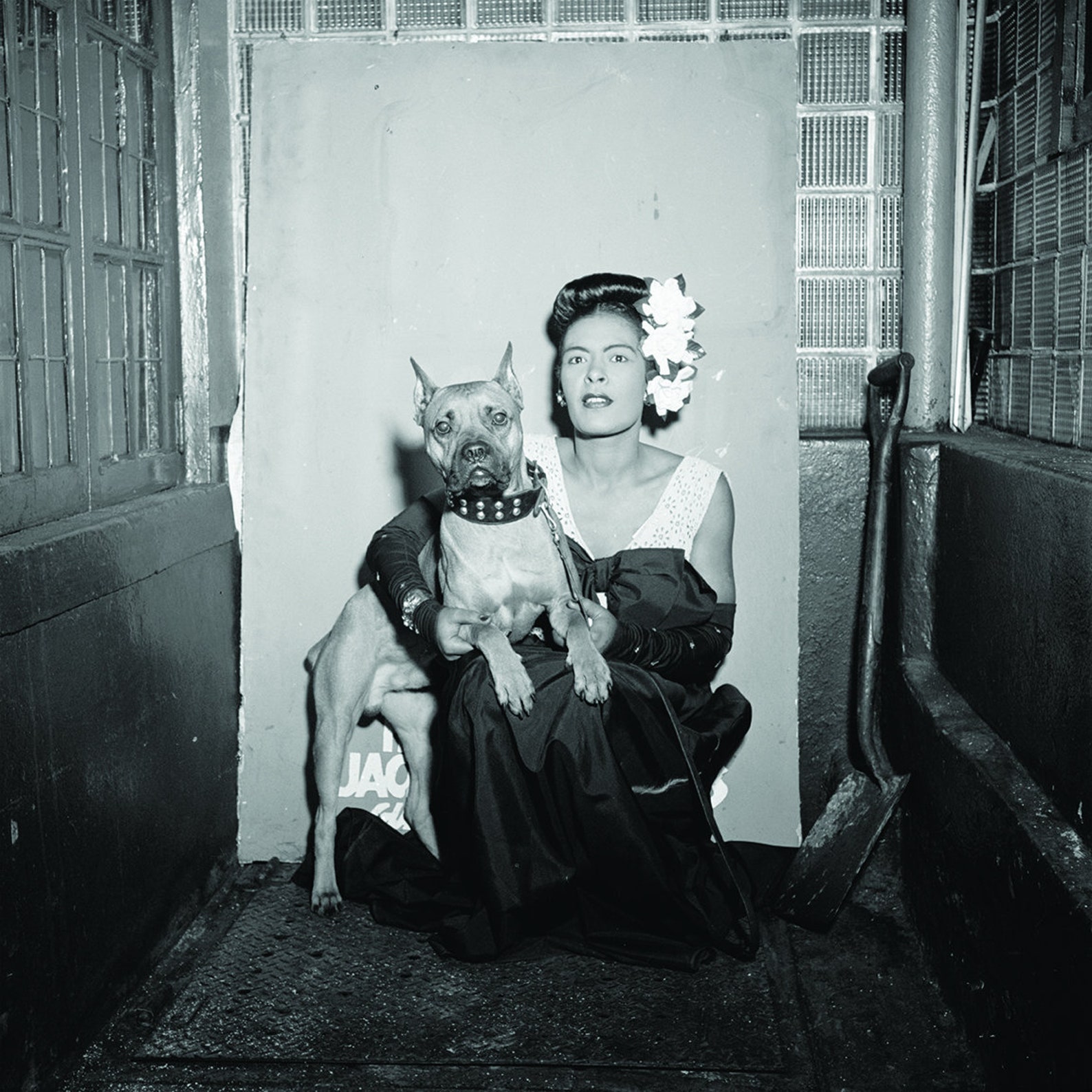 Billy Holiday With Her Beloved Boxer - Boxer Dog Print - Vintage Jazz ...