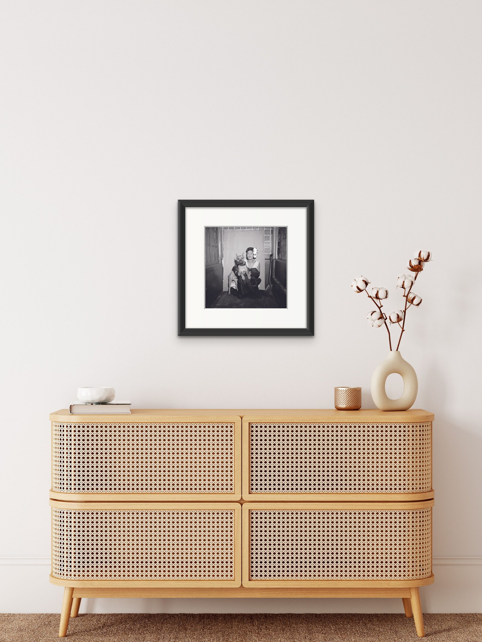 Billy Holiday With Her Beloved Boxer - Boxer Dog Print - Vintage Jazz ...