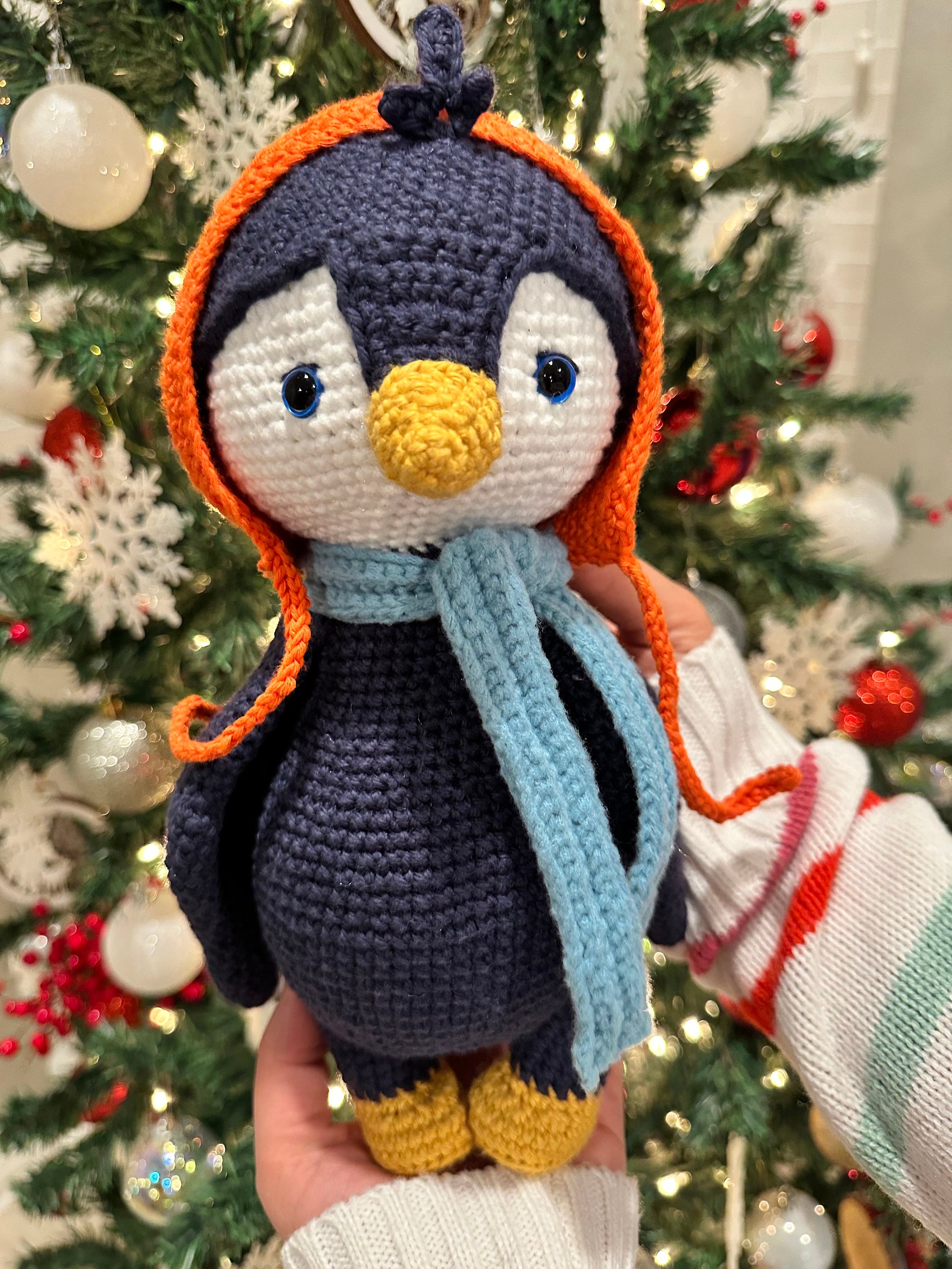 Pete the Penguin-crochet Penguin-handmade Penguin-christmas - Etsy