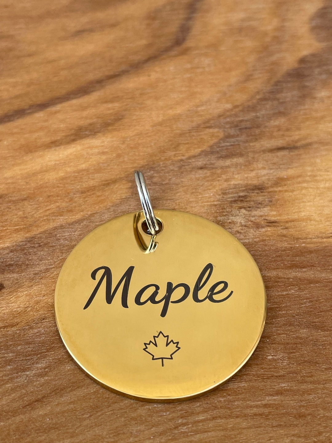 Engraved Pet Tag, Dog Name Tag, Custom Pet ID, Tag for Puppy, Pet Tag ...