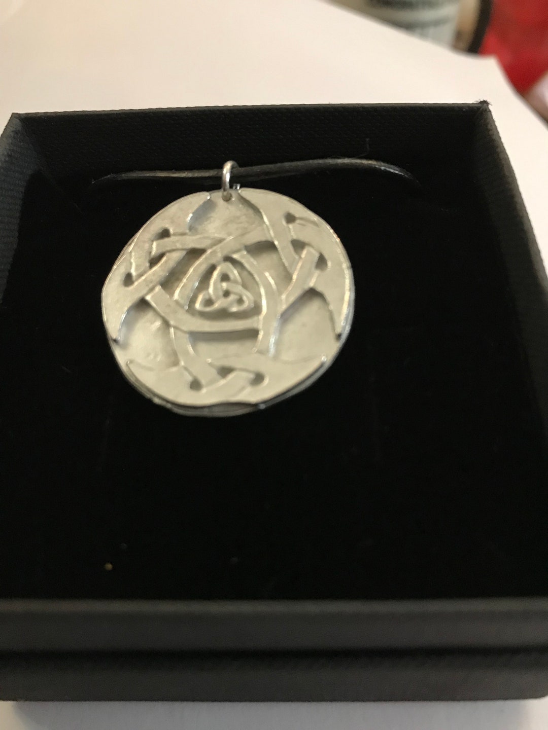 Shield of Lugh Pendant in Pewter - Etsy