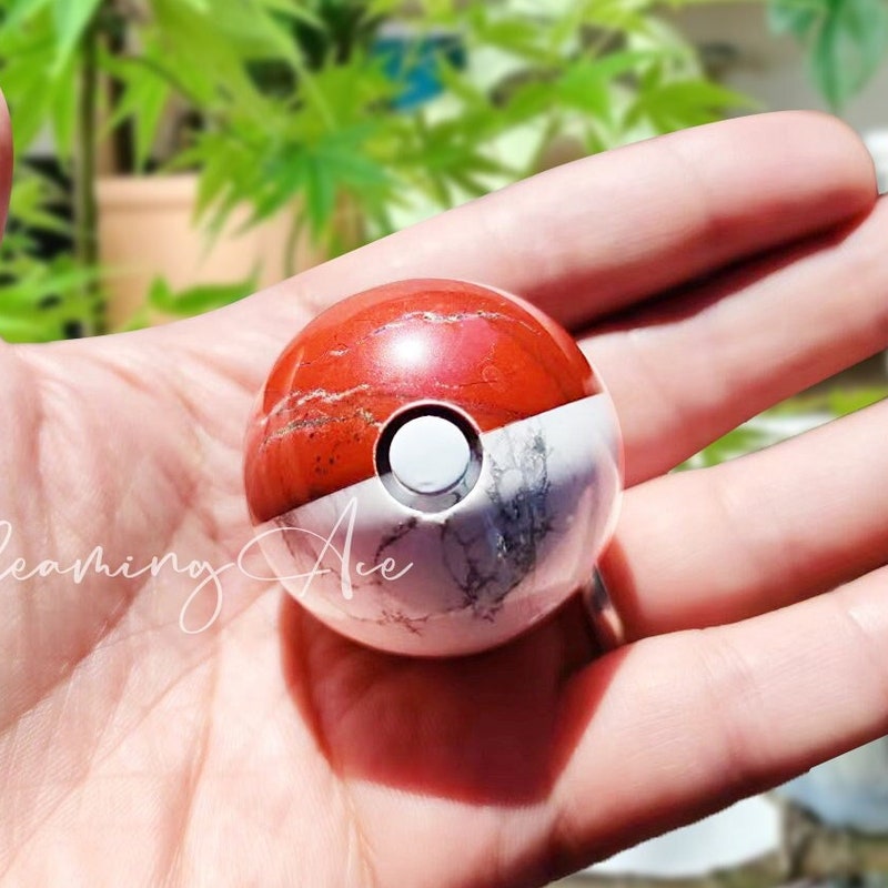 Crystal Pokeballs - Etsy