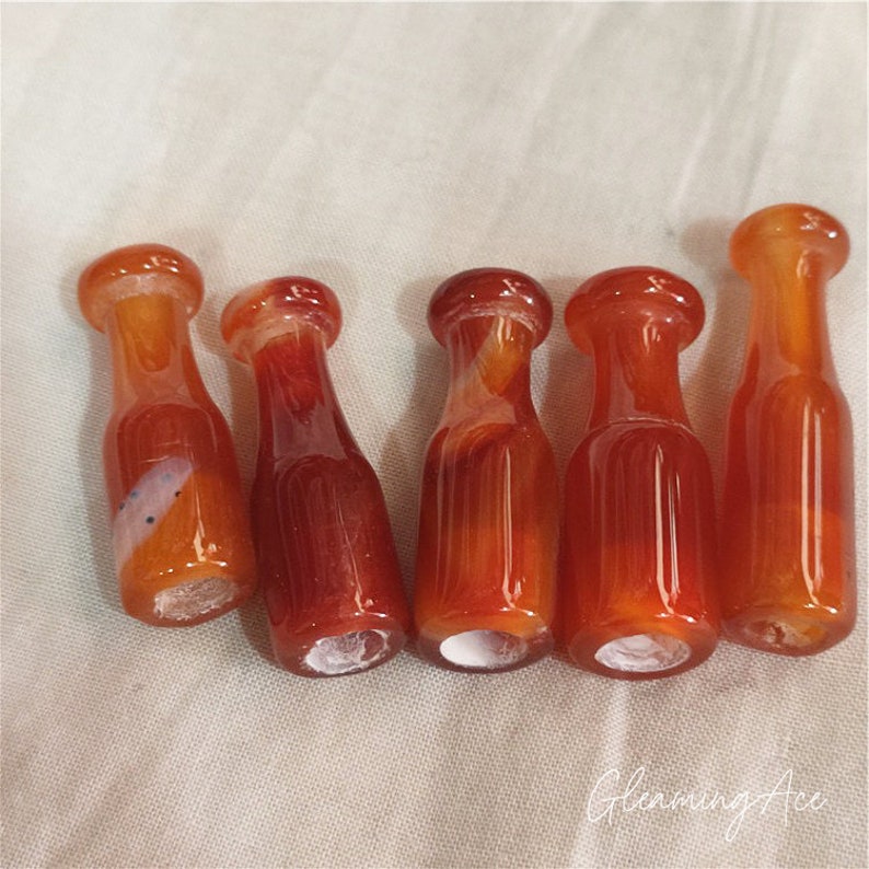 Natural Carnelian Agate Cigarettes Filter Crystal Jade Filter - Etsy