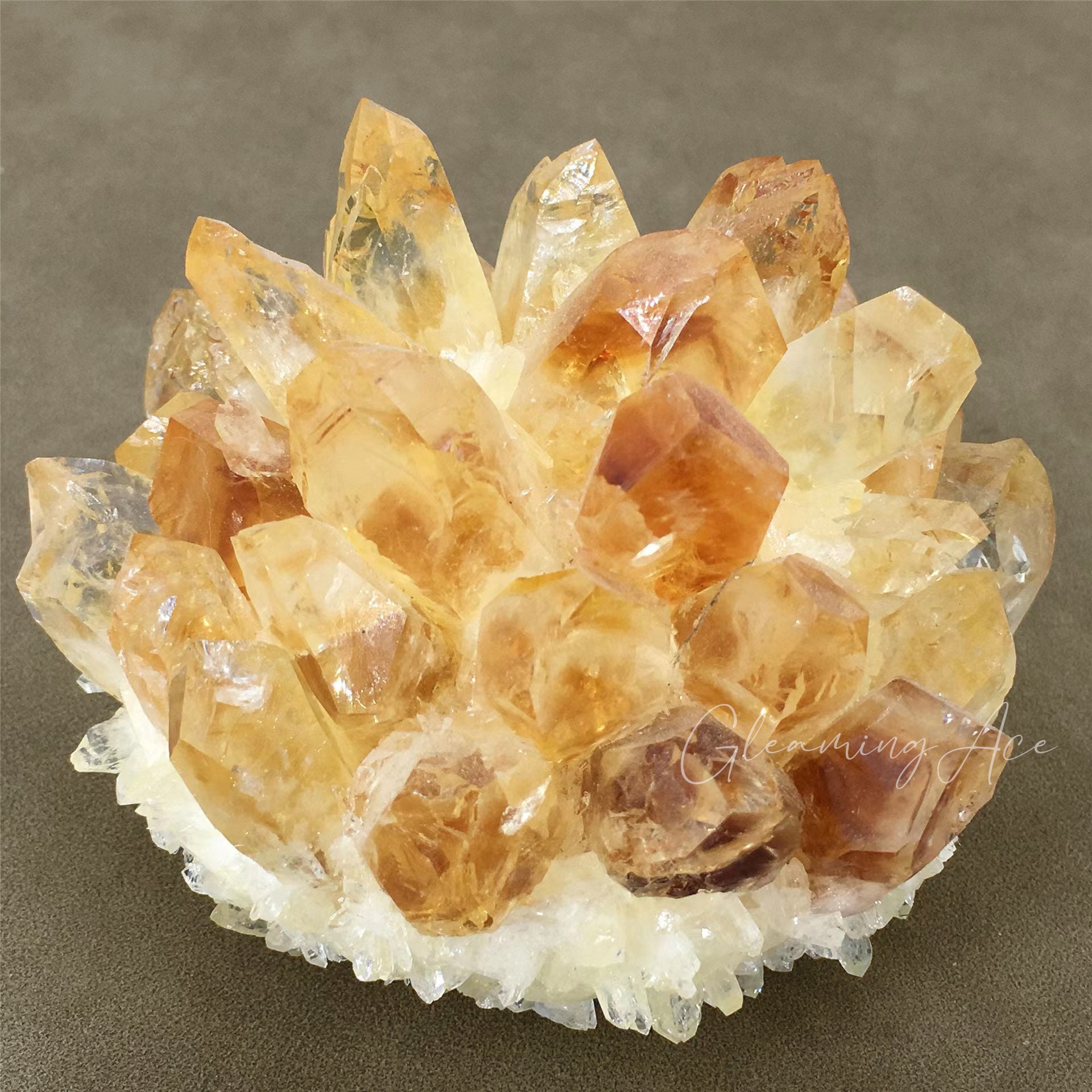 Citrine Quartz Cluster Citrine Cathedral Raw Yellow Citrine - Etsy