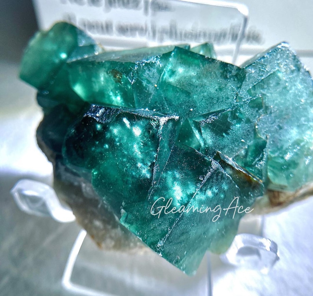 Natural Raw Color-changing Fluorite, Rough Fluorite Crystal Madagascar ...
