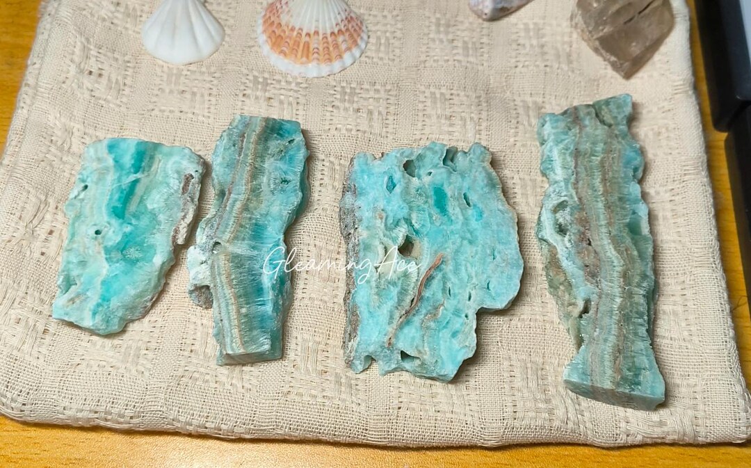 Hemimorphite Slab 1PC - Etsy