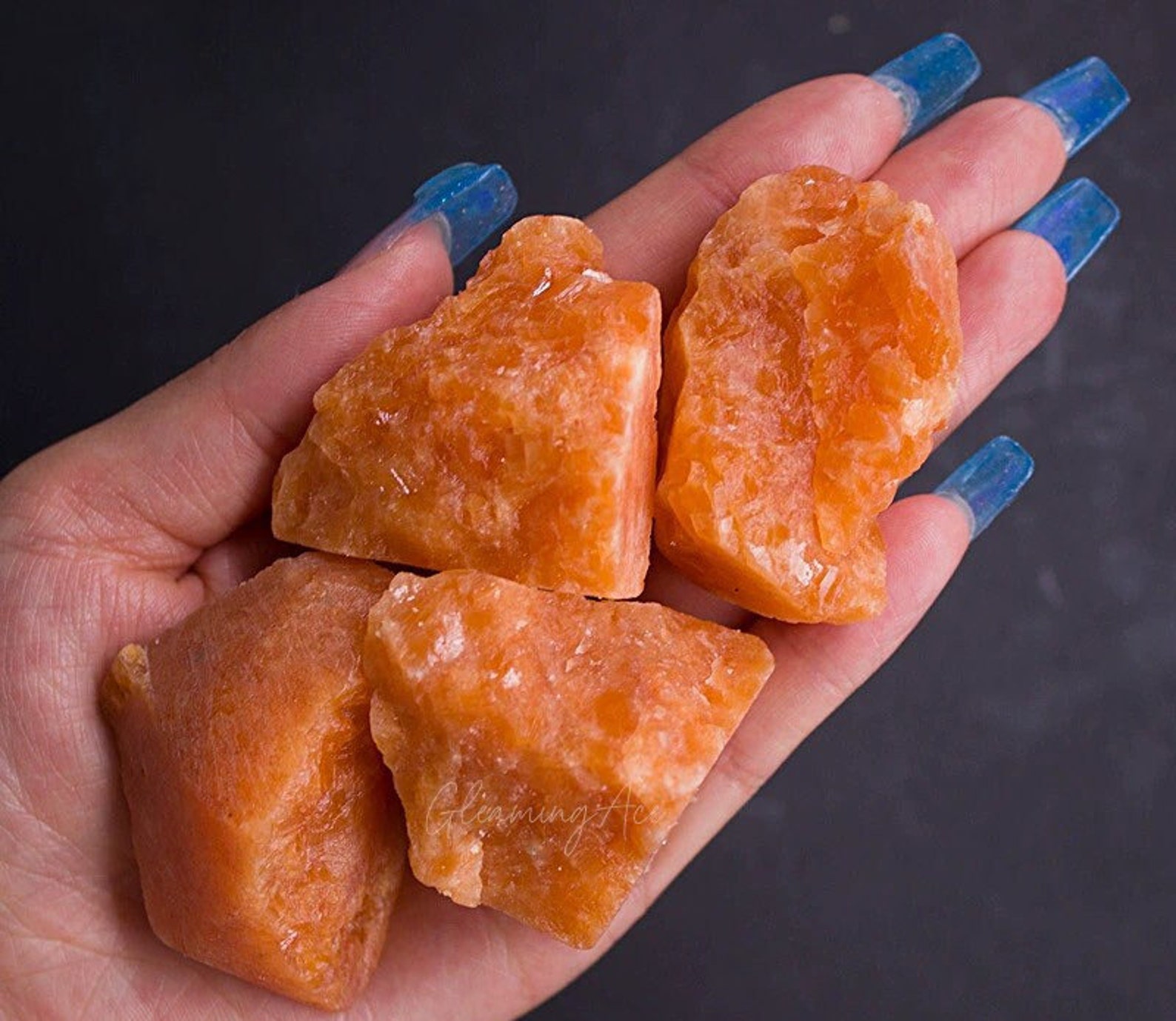 Natural Raw Sunstone Stone, Rough Sunstone, Mineral Samples - Etsy