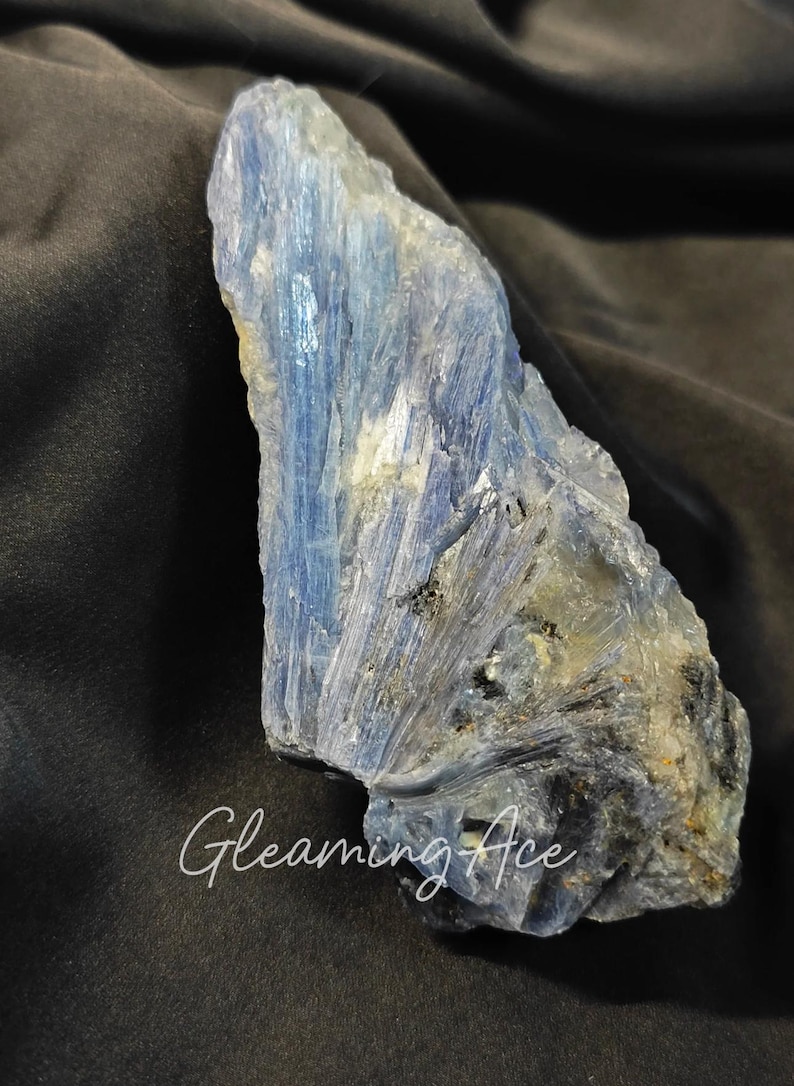 Natural Blue Kyanite Crystal, Raw Kyanite Specimen Kyanite Cluster Home ...