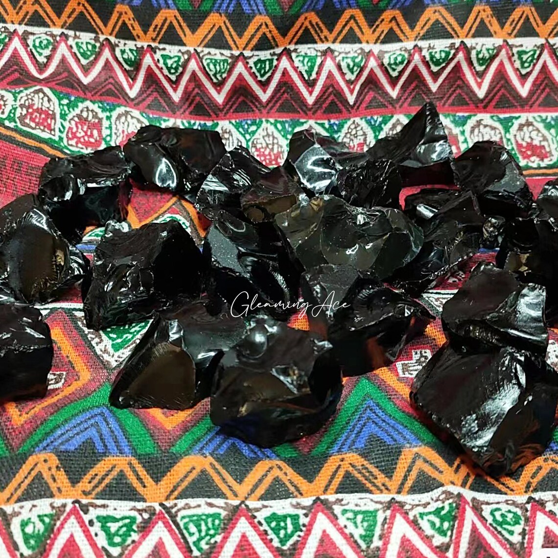 Natural Raw Obsidian Chunk, Rough Obsidian, Healing Crystals - Etsy