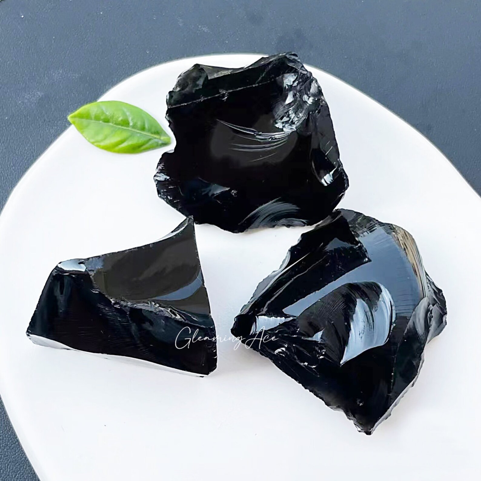 Natural Raw Obsidian Chunk, Rough Obsidian, Healing Crystals - Etsy