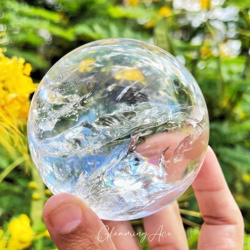 Quartz Sphere 150mm - Etsy UK